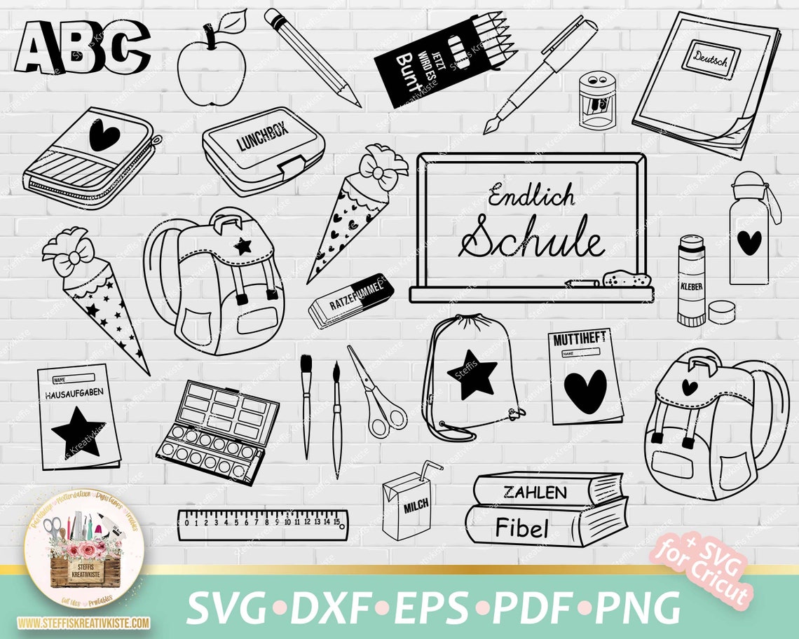 Bundle Svg School Svg School Commercial Cut File Elementary - Etsy