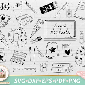 Bundle Svg School Svg School Commercial Cut File Elementary - Etsy