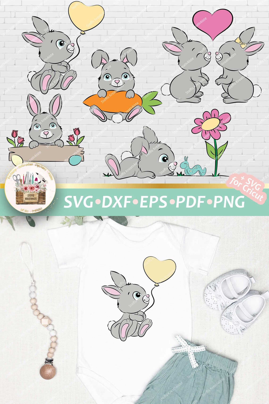 Plotterdatei Hasen Hasen SVG Hasen Bundle Plotterdatei - Etsy.de