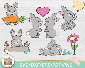 Easter Bunny Stamp | Etsy