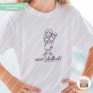 Plotterdatei Einschulung SVG, Einschulung Bundle, Einschulung Mädchen Plotterdatei, Digistamp ...