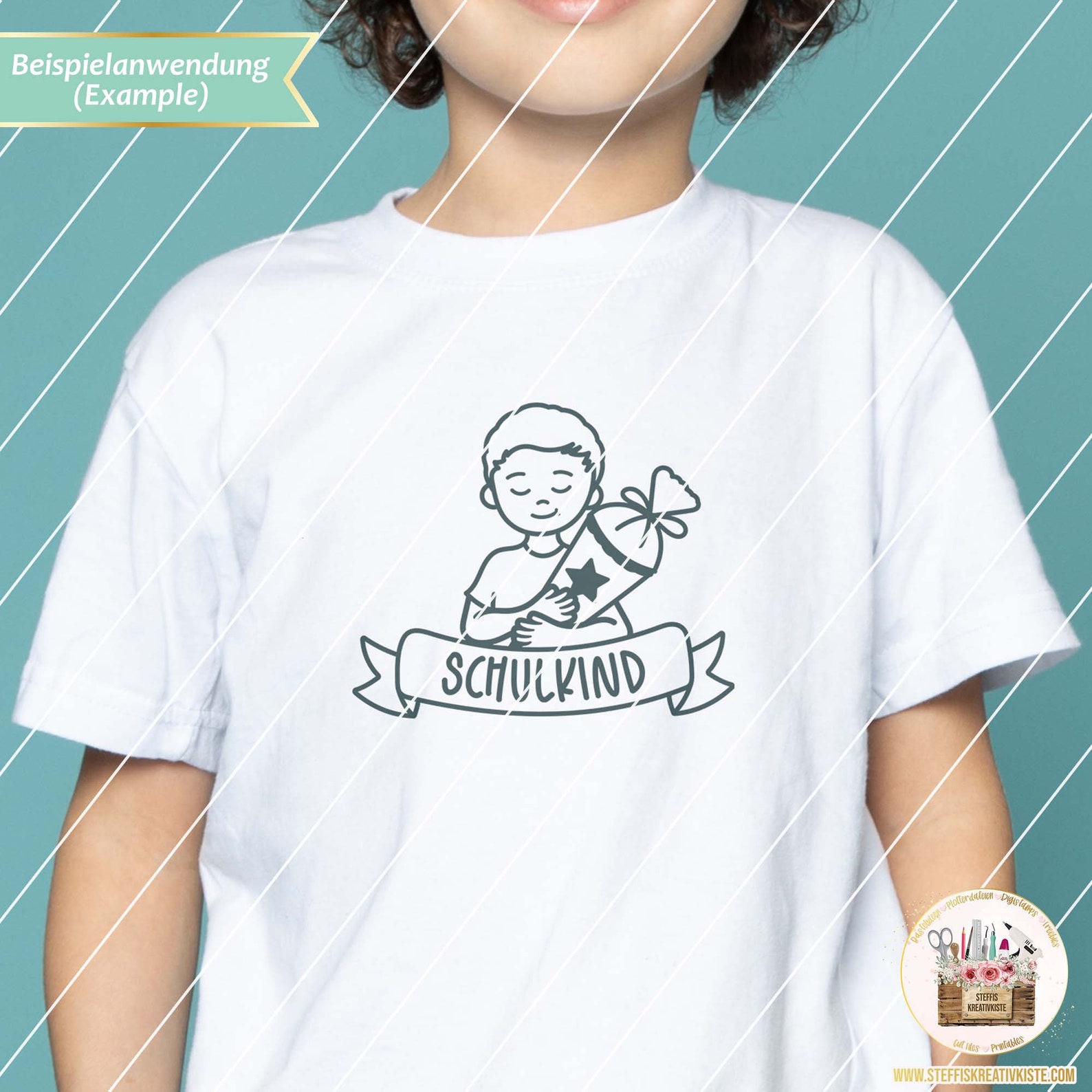 Plotterdatei Einschulung Bundle SVG, Einschulung Junge Plotterdatei, Digistamp Einschulung ...