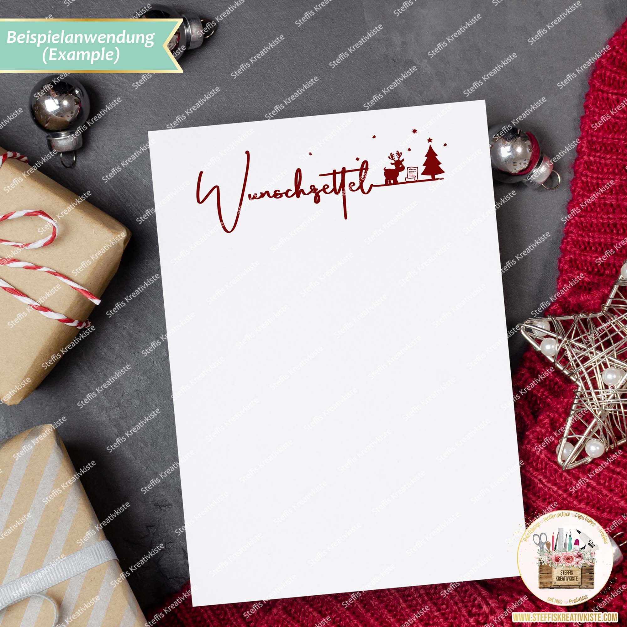 Plotterdatei Weihnachten deutsche Wörter SVG, Bundle Weihnachten ...
