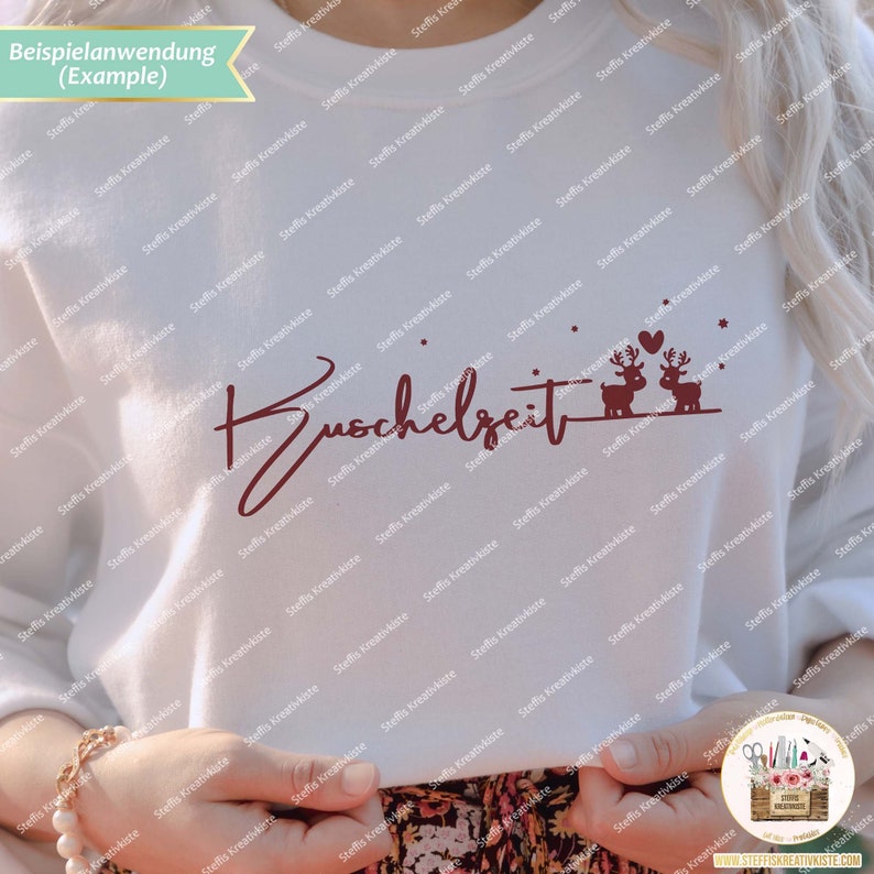 Plotterdatei Weihnachten deutsche Wörter SVG, Bundle Weihnachten ...