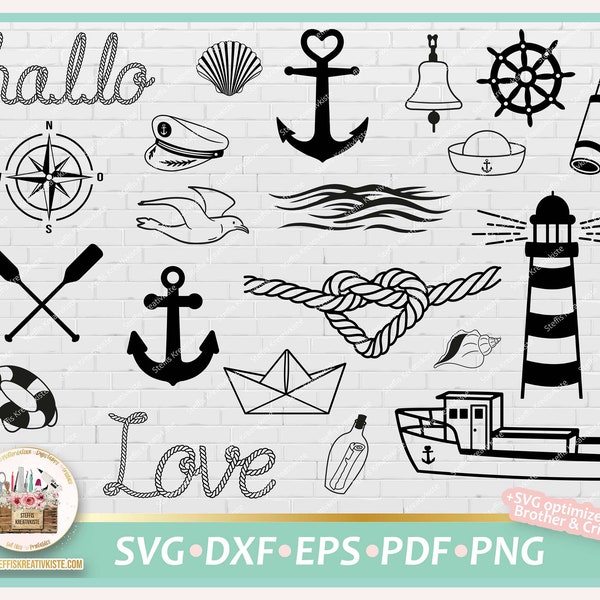 Nautical Svg - Etsy