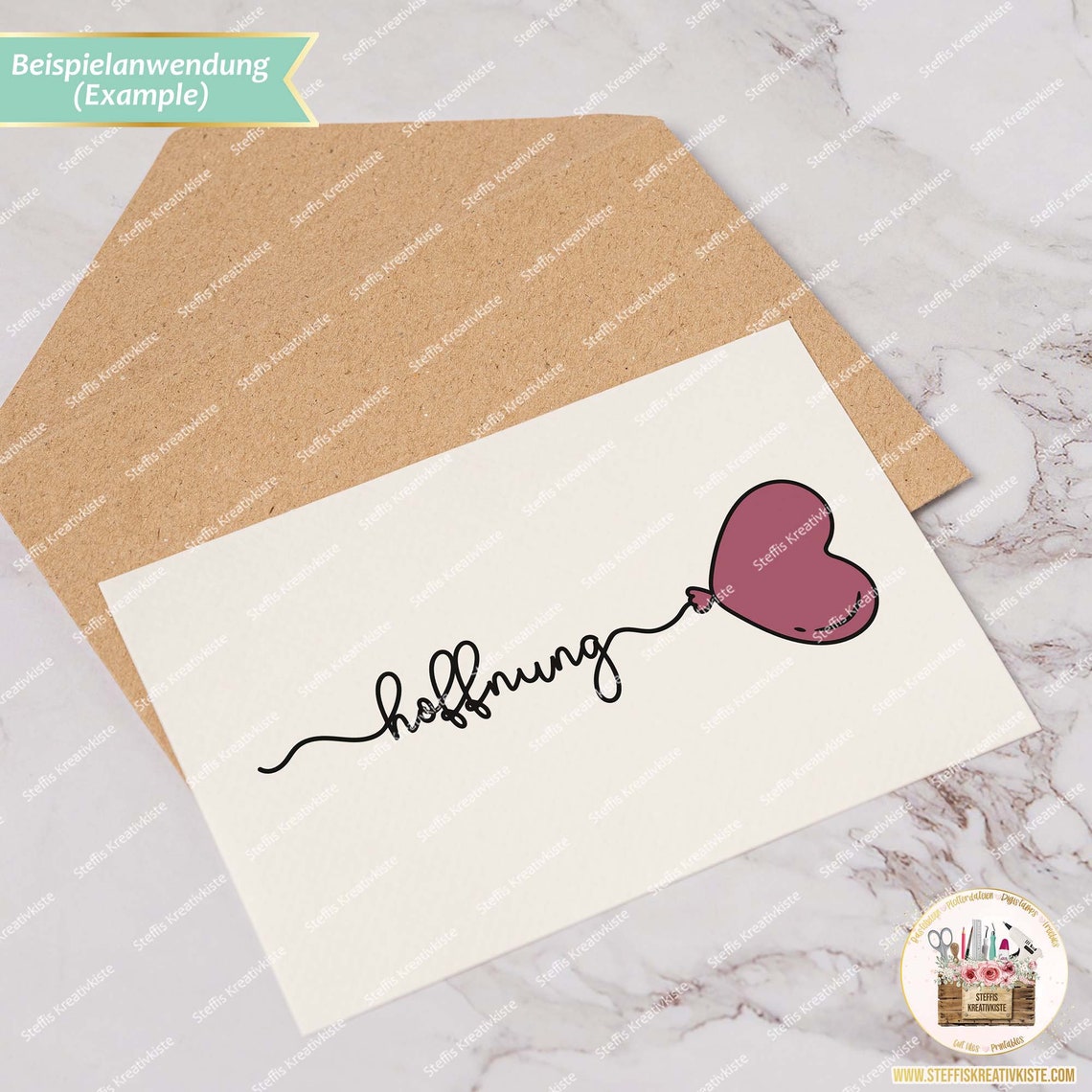 Bundle German Words Lettering Svg, Cut File German Lettering Heart ...