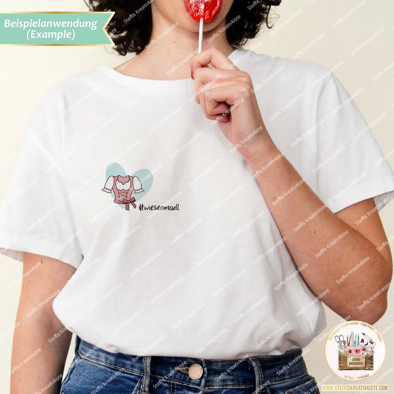 Bundle Dirndl Plotterdatei SVG, Dirndl PNG DXF Svg Pdf, Oktoberfest ...
