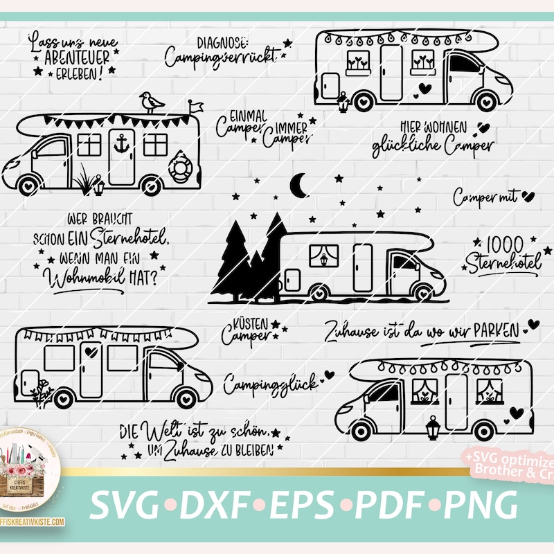 Plotterdateien wohnmobil - Etsy.de
