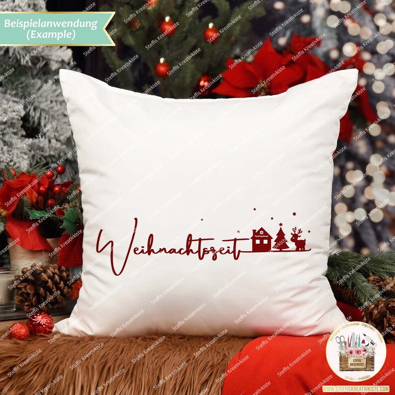 Plotterdatei Weihnachten deutsche Wörter SVG, Bundle Weihnachten ...