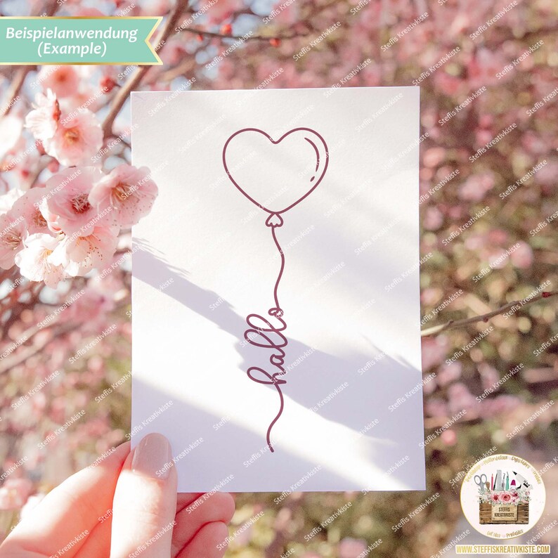 Bundle German Words Lettering Svg, Cut File German Lettering Heart ...