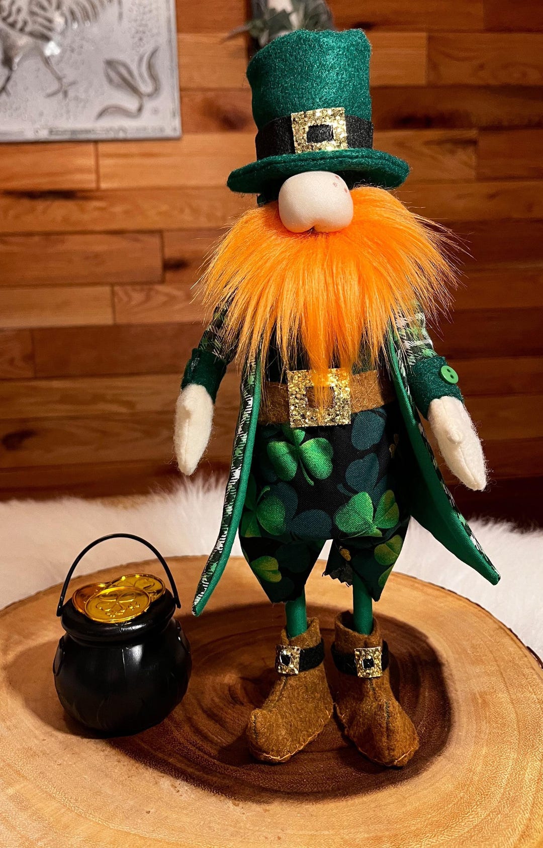 Saint Patrick’s Day Gnome Decor, Irish Gift, Gift for Her, Good Luck ...