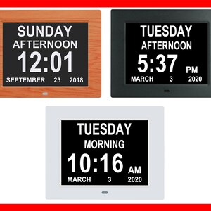 Digital Clock - Etsy