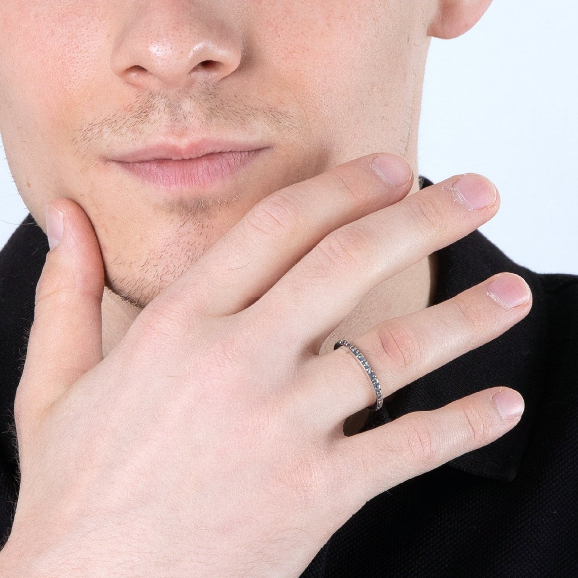 Hebrew Silver Ring Shema Israel Adonai Ring Israel Jewelry - Etsy