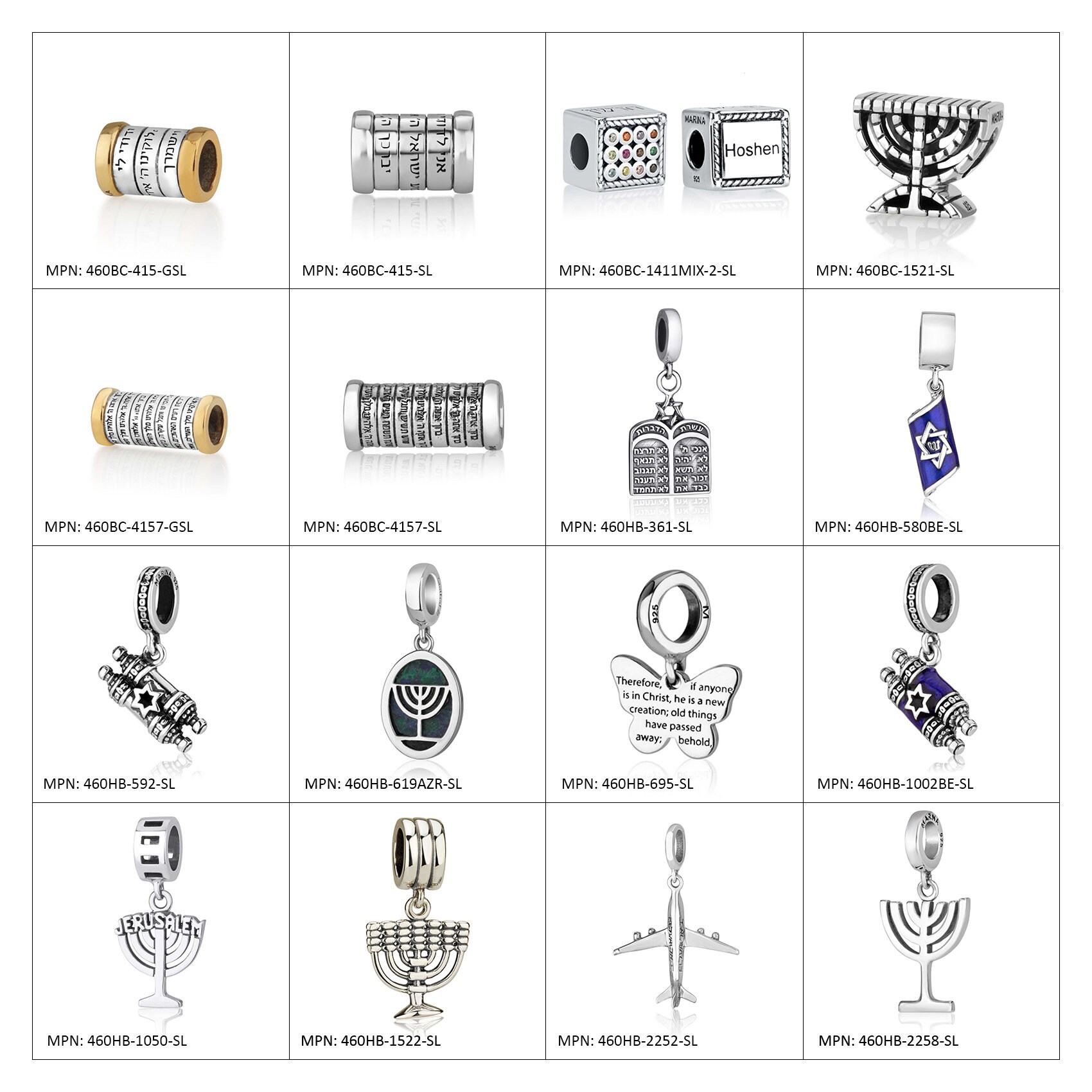Menorah Charms Sterling Silber Charms Bead Charms Schmuck - Etsy.de