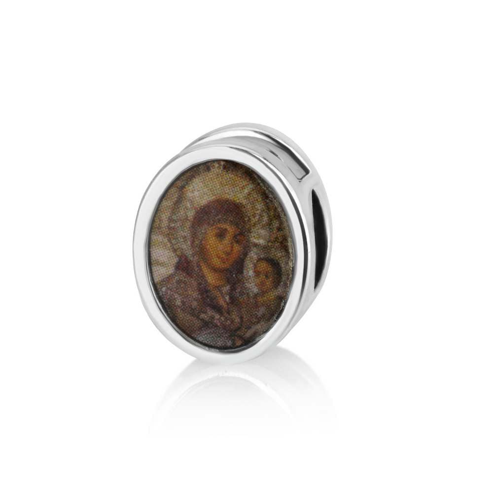 Orthodox Christian Icon Charm Bead Resin Virgin Mary Bethlehem | Etsy