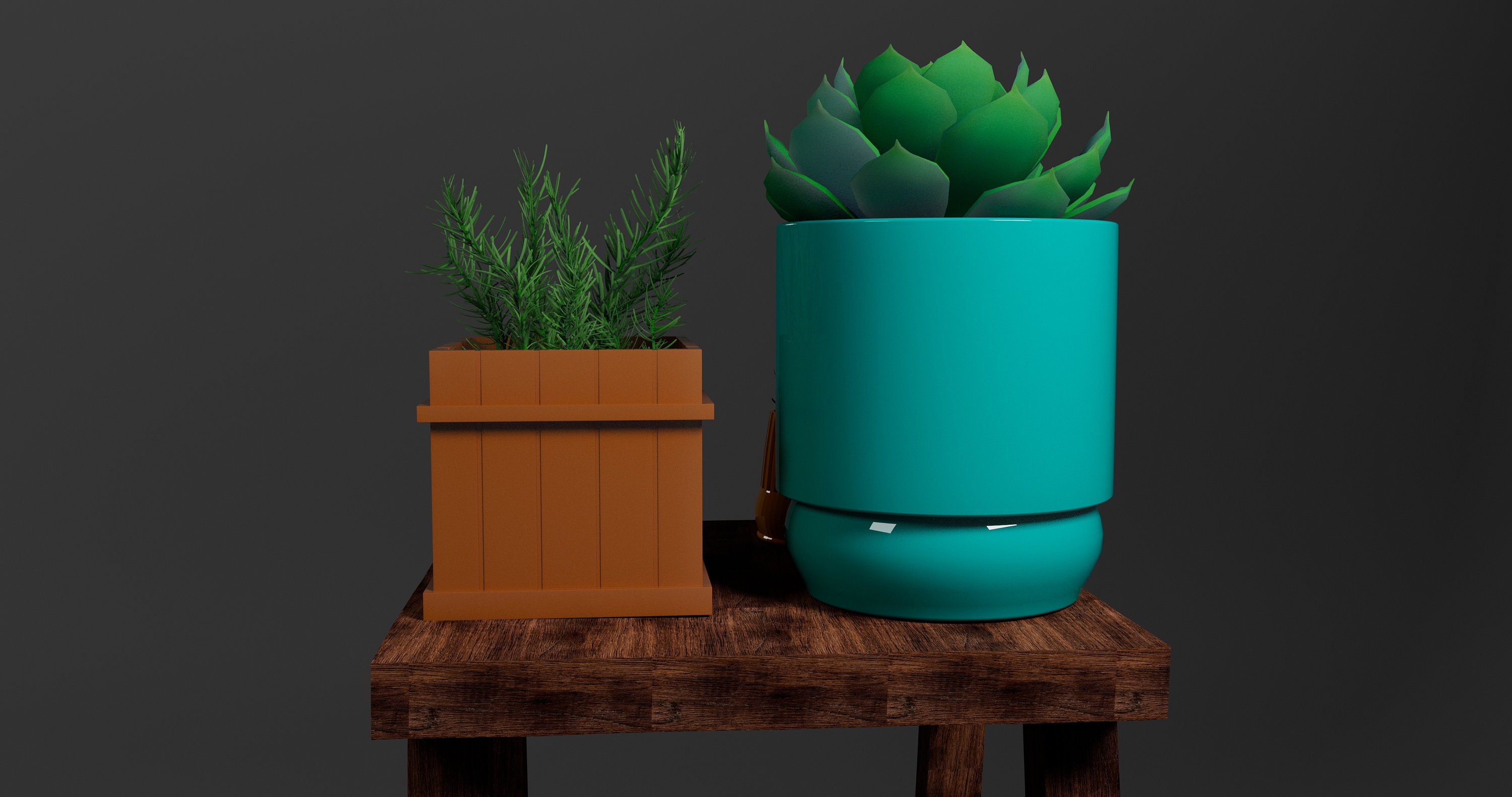 Planter Model STL File for 3D Printing - Etsy
