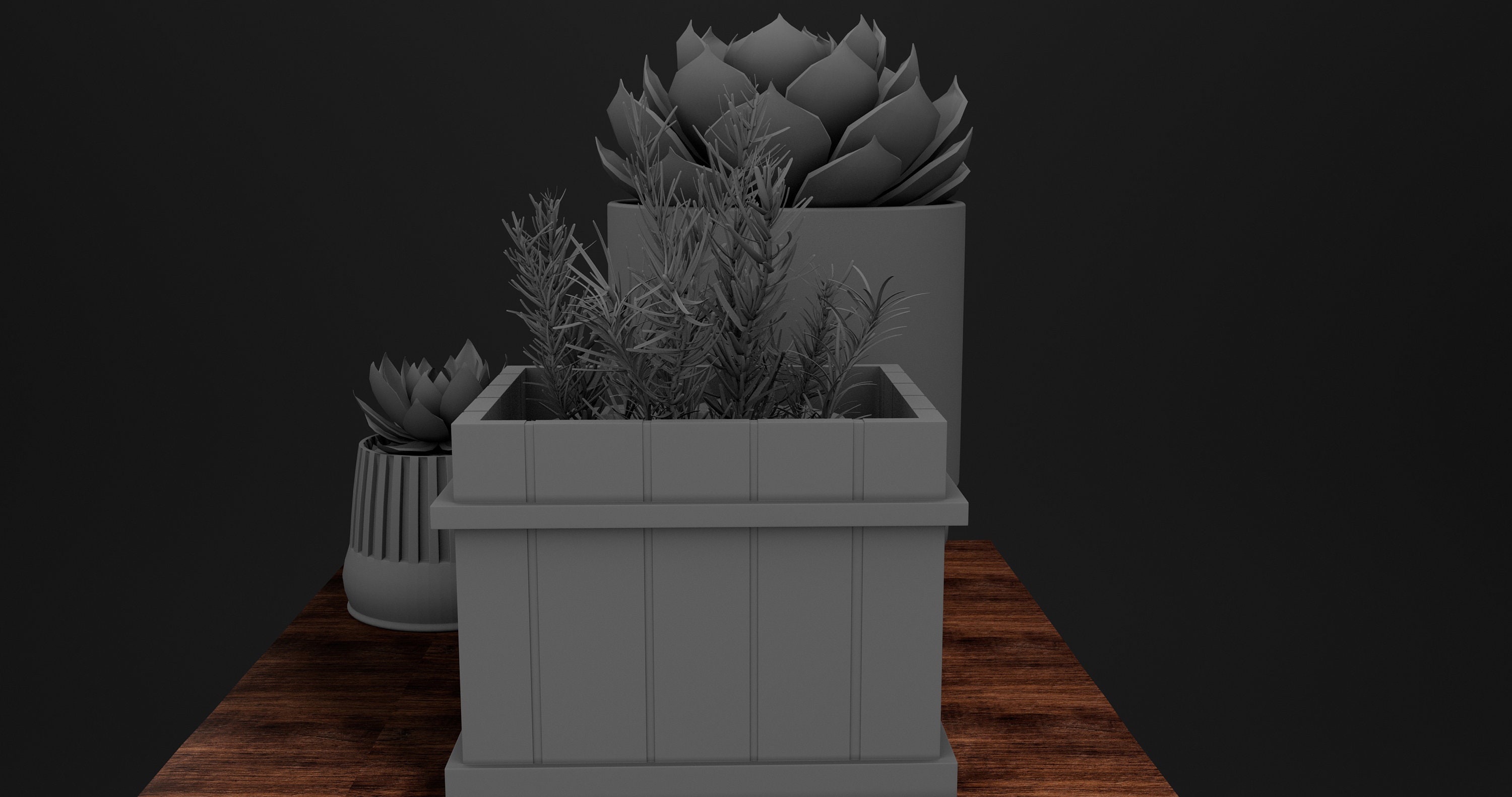 Planter Model STL File for 3D Printing - Etsy