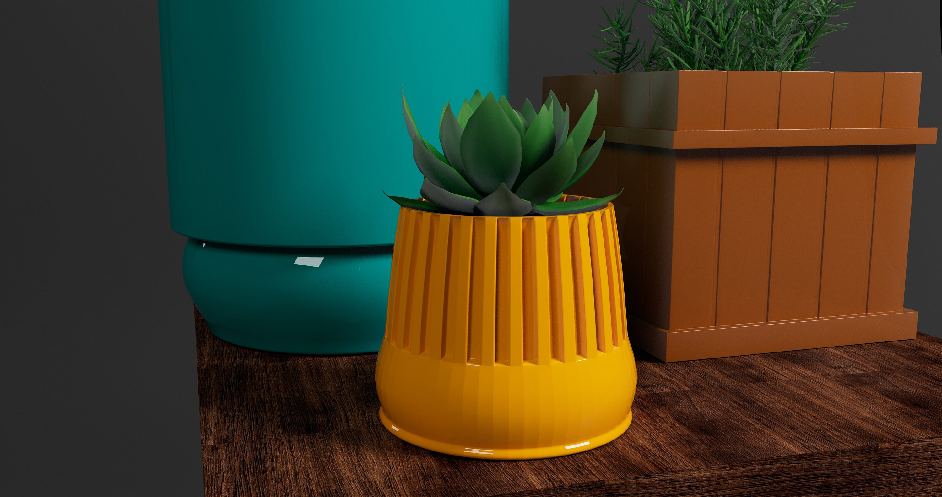 Planter Model STL File for 3D Printing - Etsy