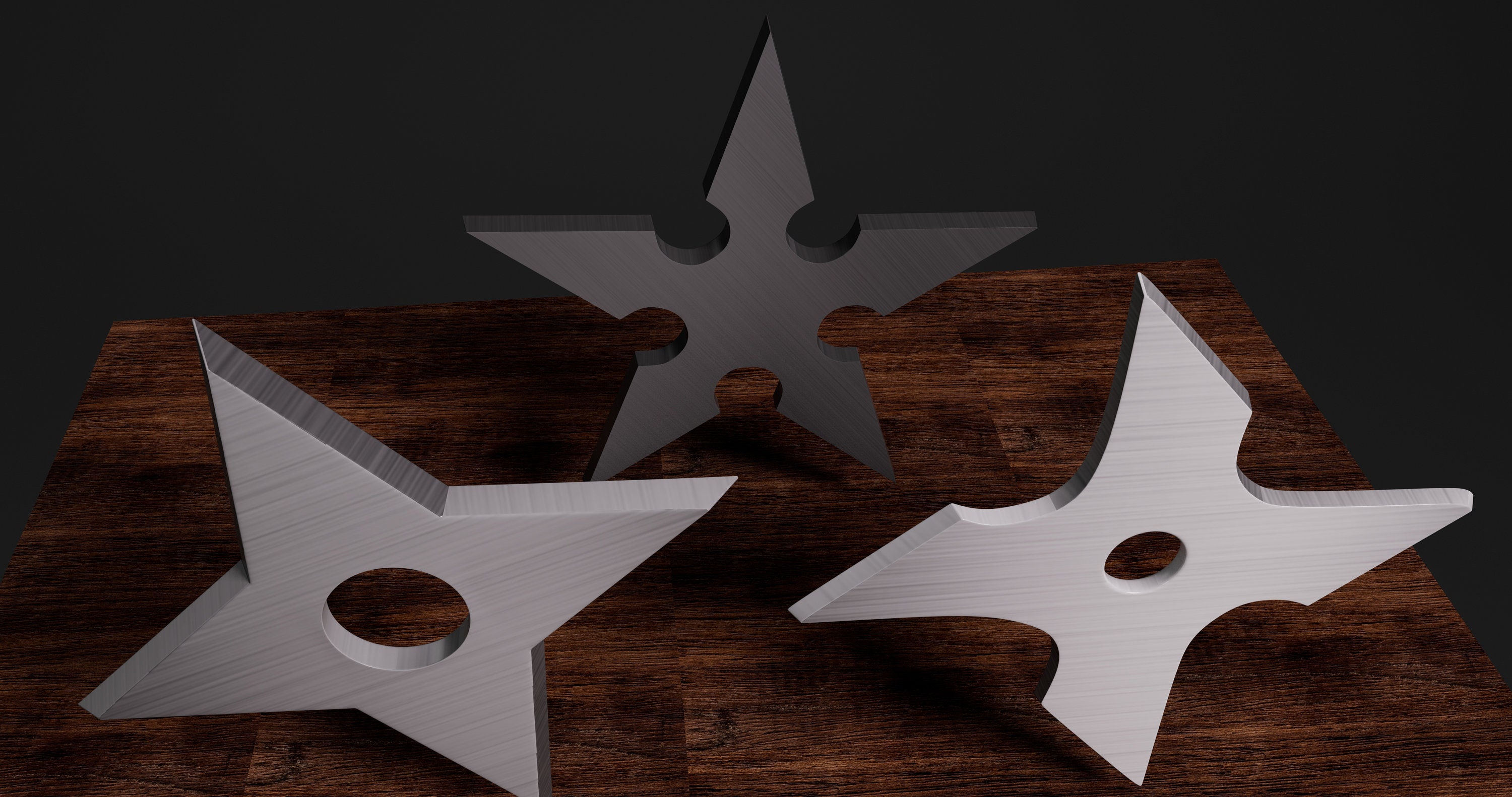 3D Model Ninja Stars for Printing - STL File - Etsy