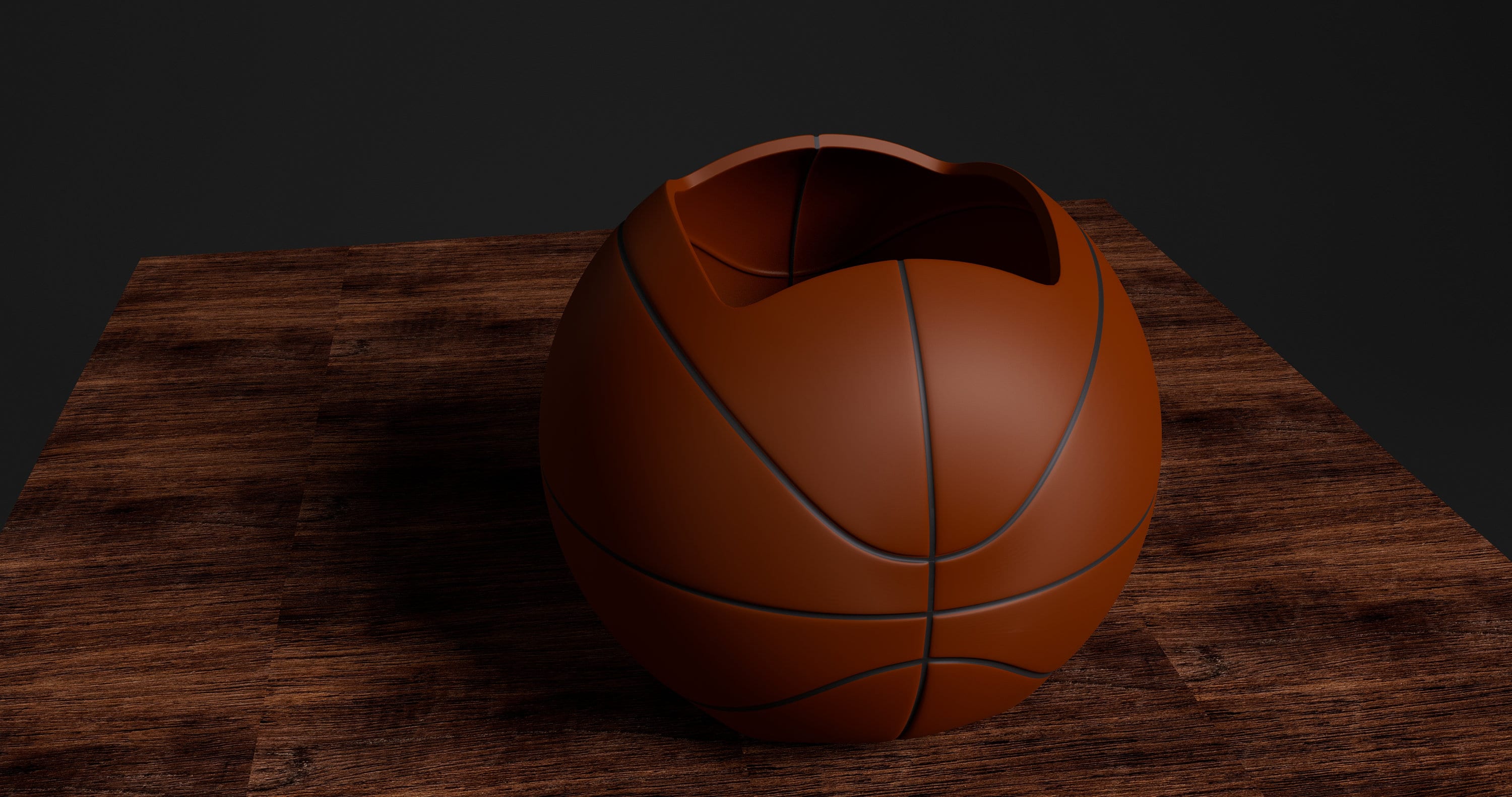 3D STL File Basketball Pen/pencil Holder - Etsy