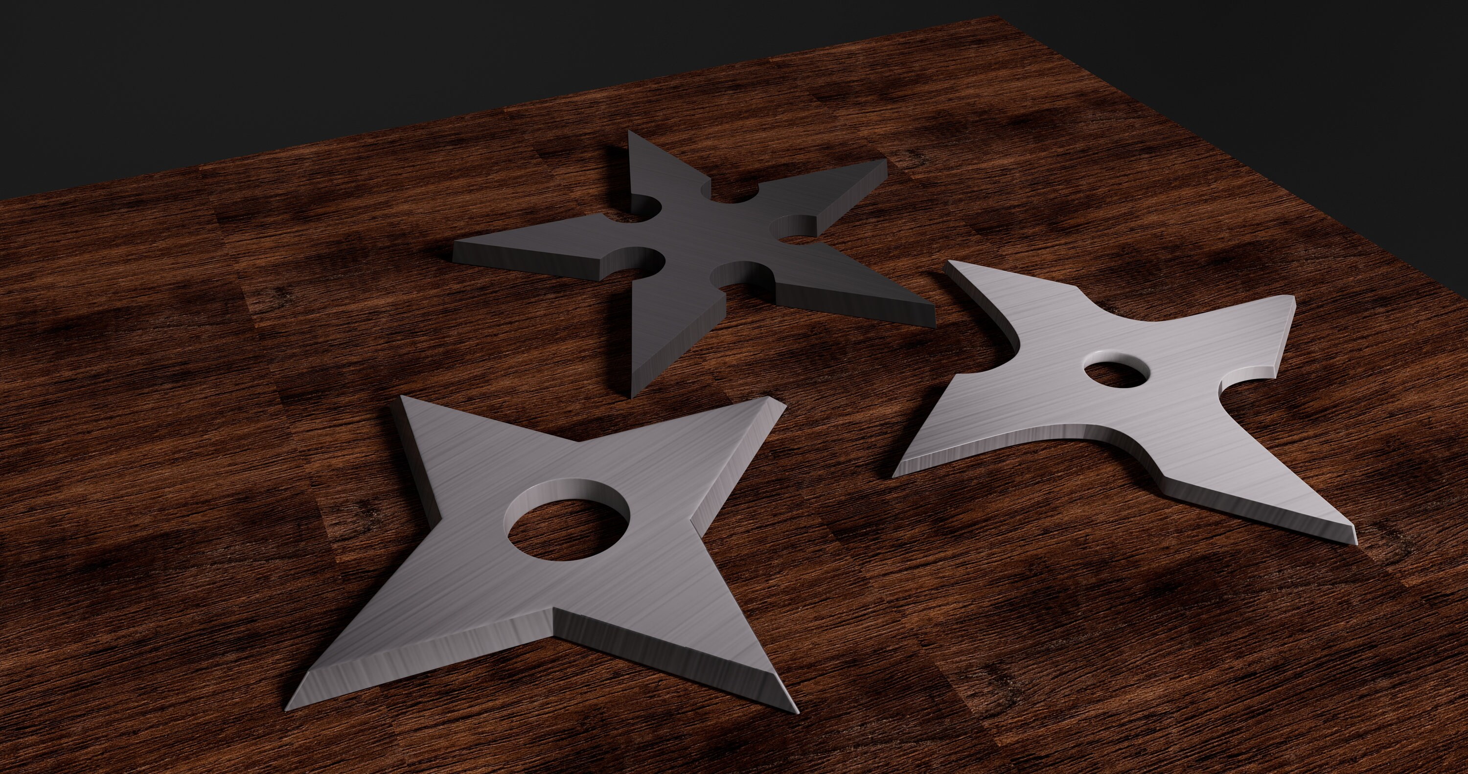 3D Model Ninja Stars for Printing - STL File - Etsy