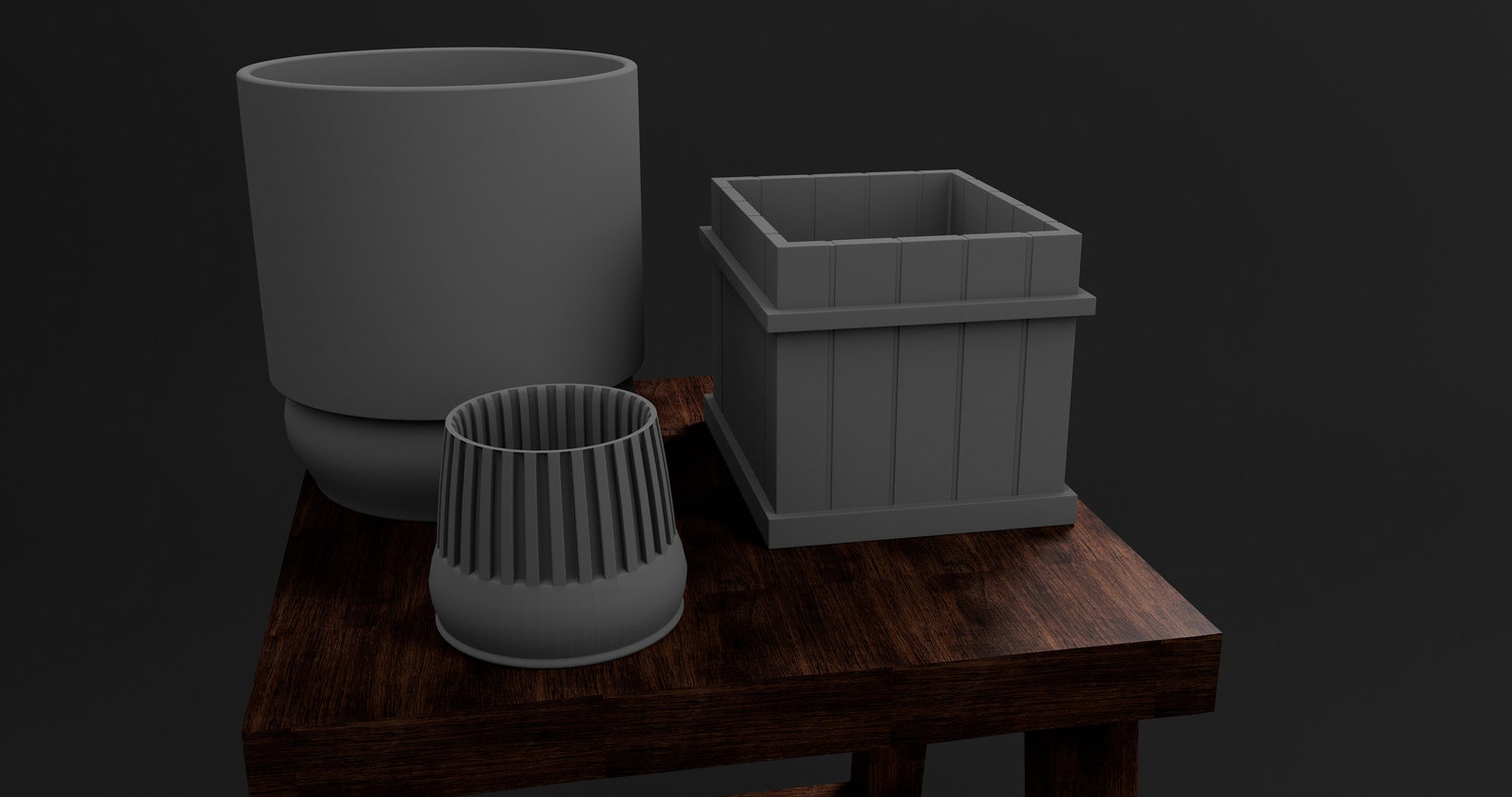 Planter Model STL File for 3D Printing - Etsy