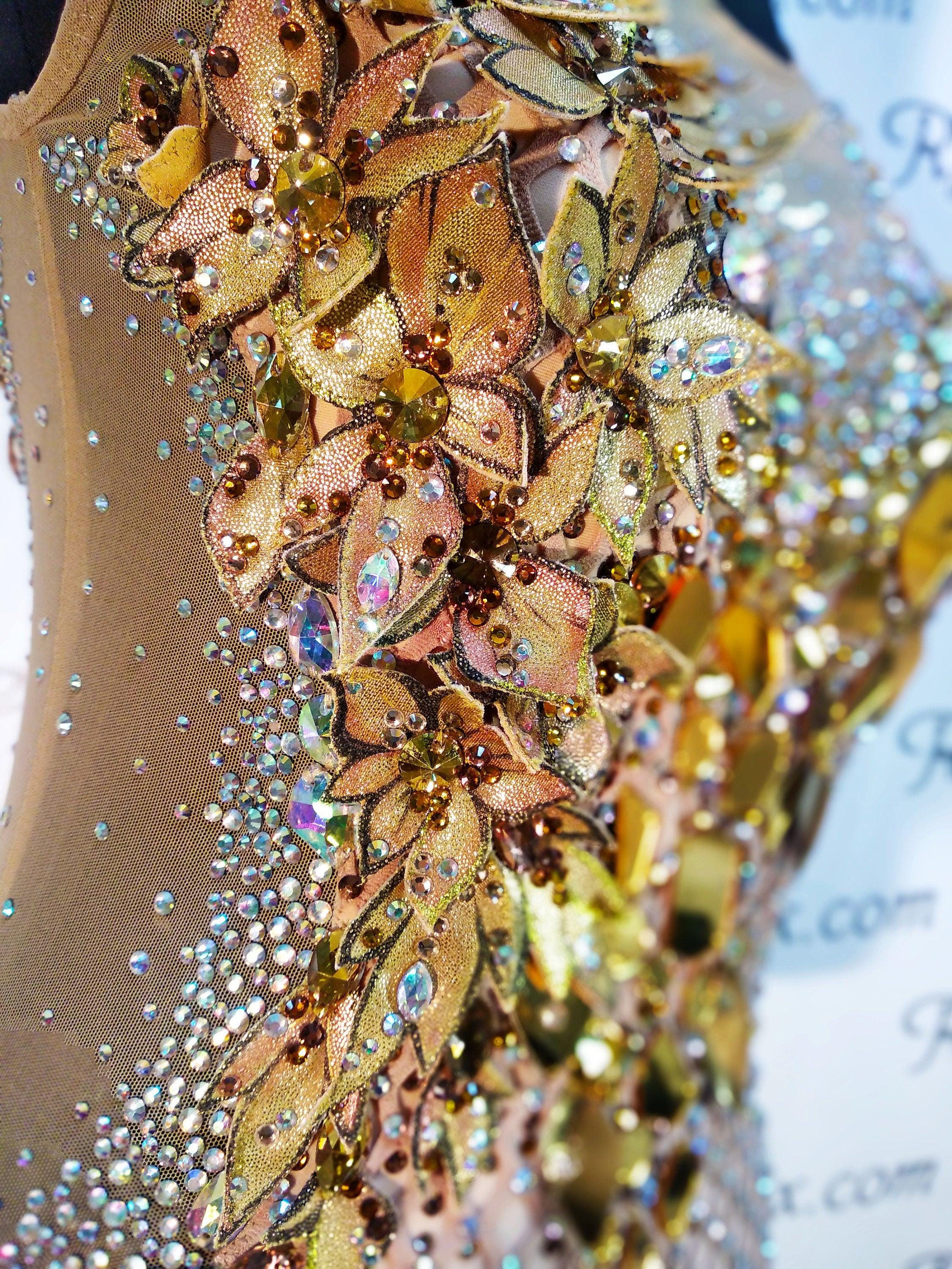 Leotard "luxury Gold" - Etsy
