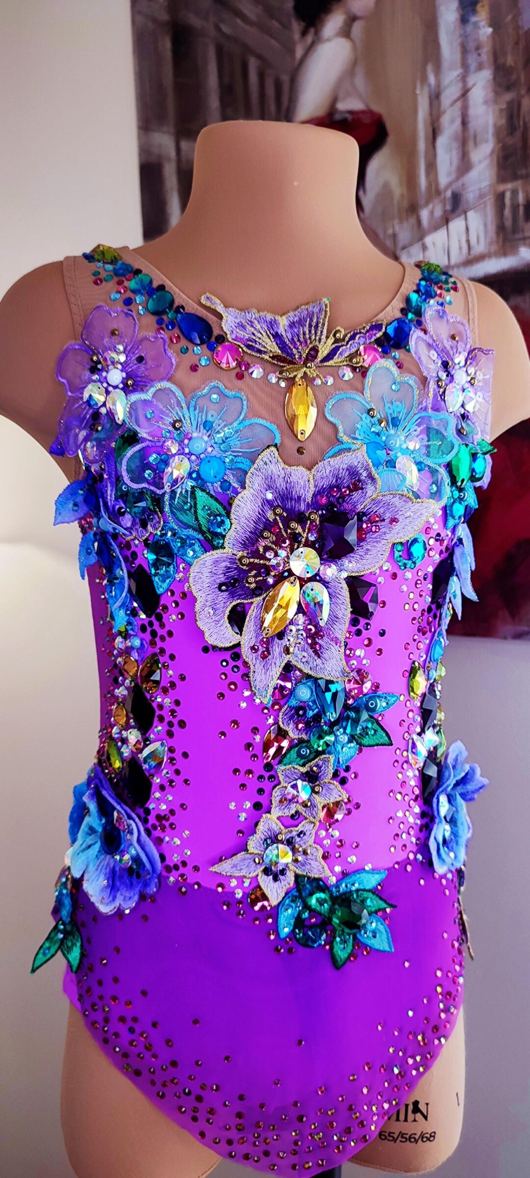 Leotard "violet" - Etsy