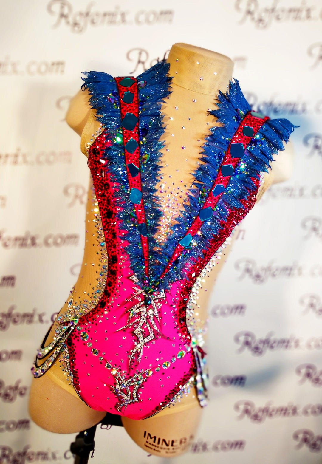 Custom Rhythmic Gymnastics Leotard: "grace" Design - Etsy