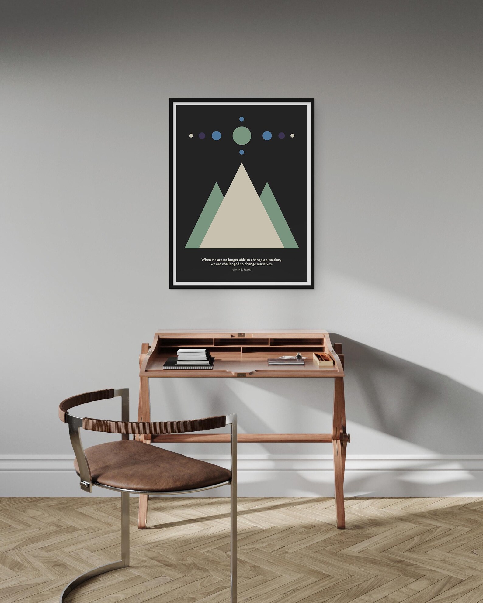 Philosophy Poster, Digital Download, Minimalist Geometric, Stoicism ...