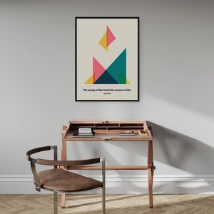 Minimalist Motivational Poster, Aristotle Quote, Inspirational - Etsy