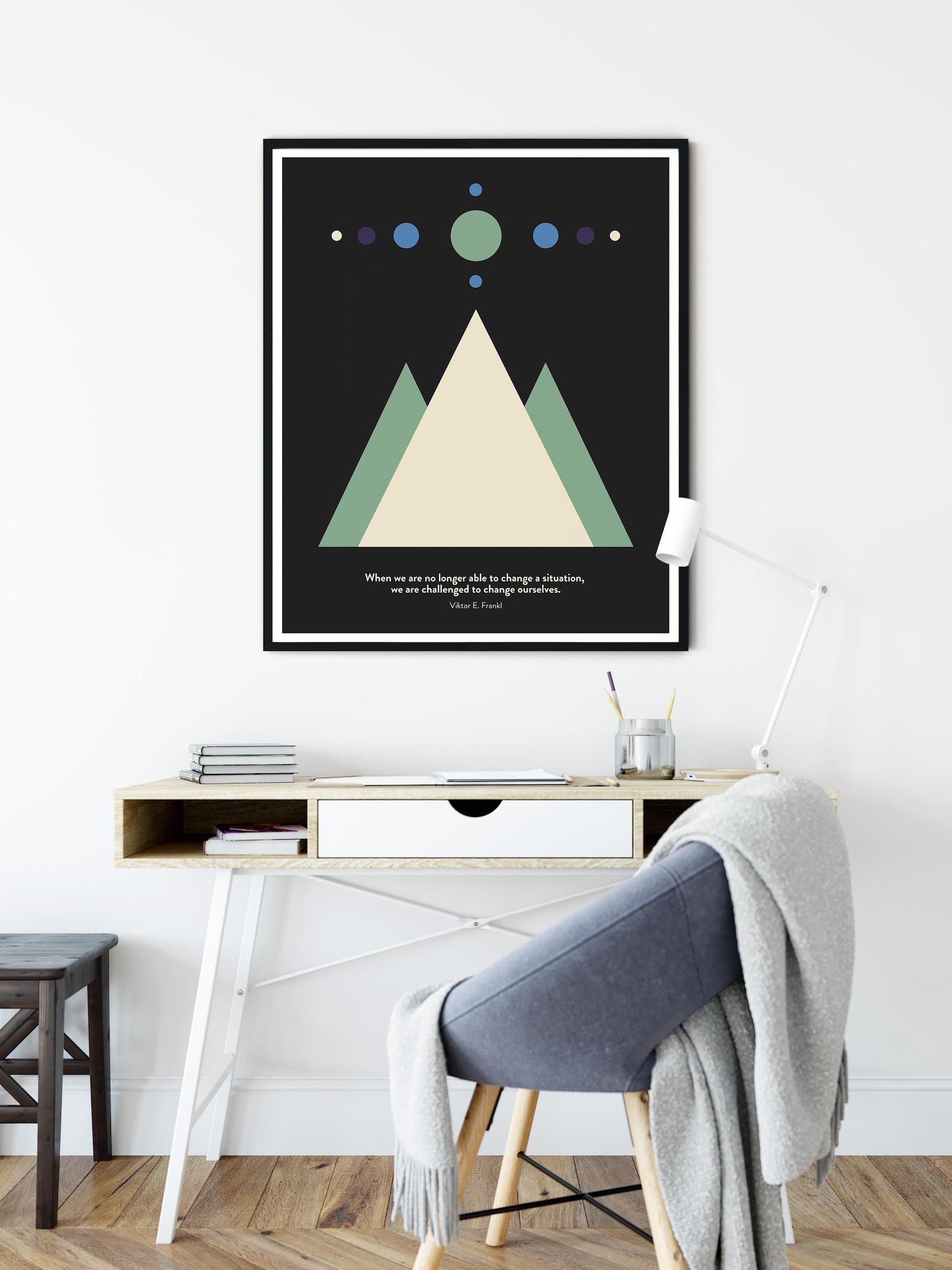 Philosophy Poster, Digital Download, Minimalist Geometric, Stoicism ...