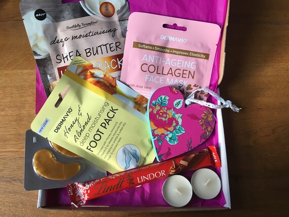 Touch of Pink Letter Box Hamper Letter Box Hamper Pamper | Etsy