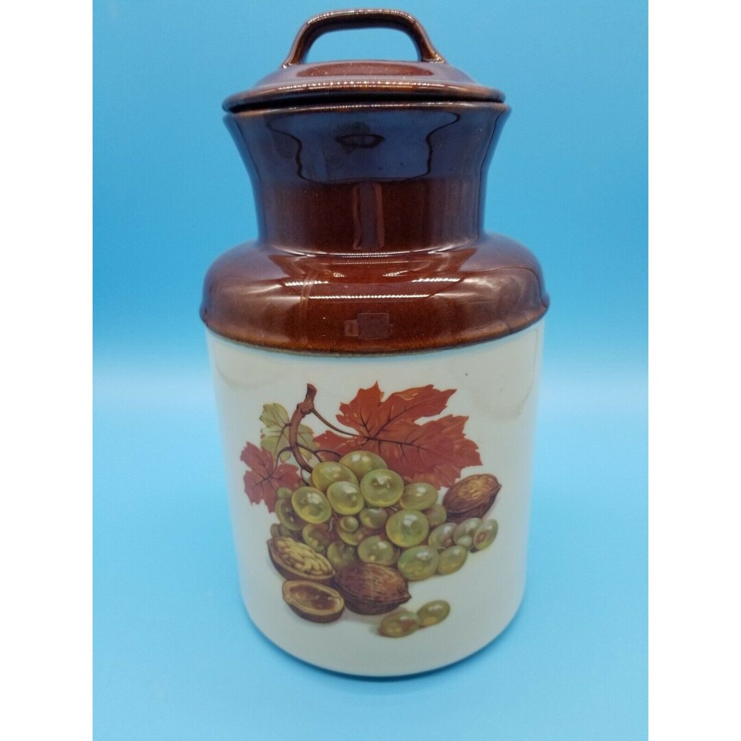 Vintage Mccoy Fruit Canister Set Milk Can Style 253 10 1/2 - Etsy