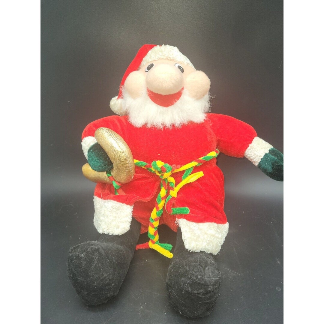 14 Vintage Plush Santa Claus Stuffed Plush Toy Used - Etsy