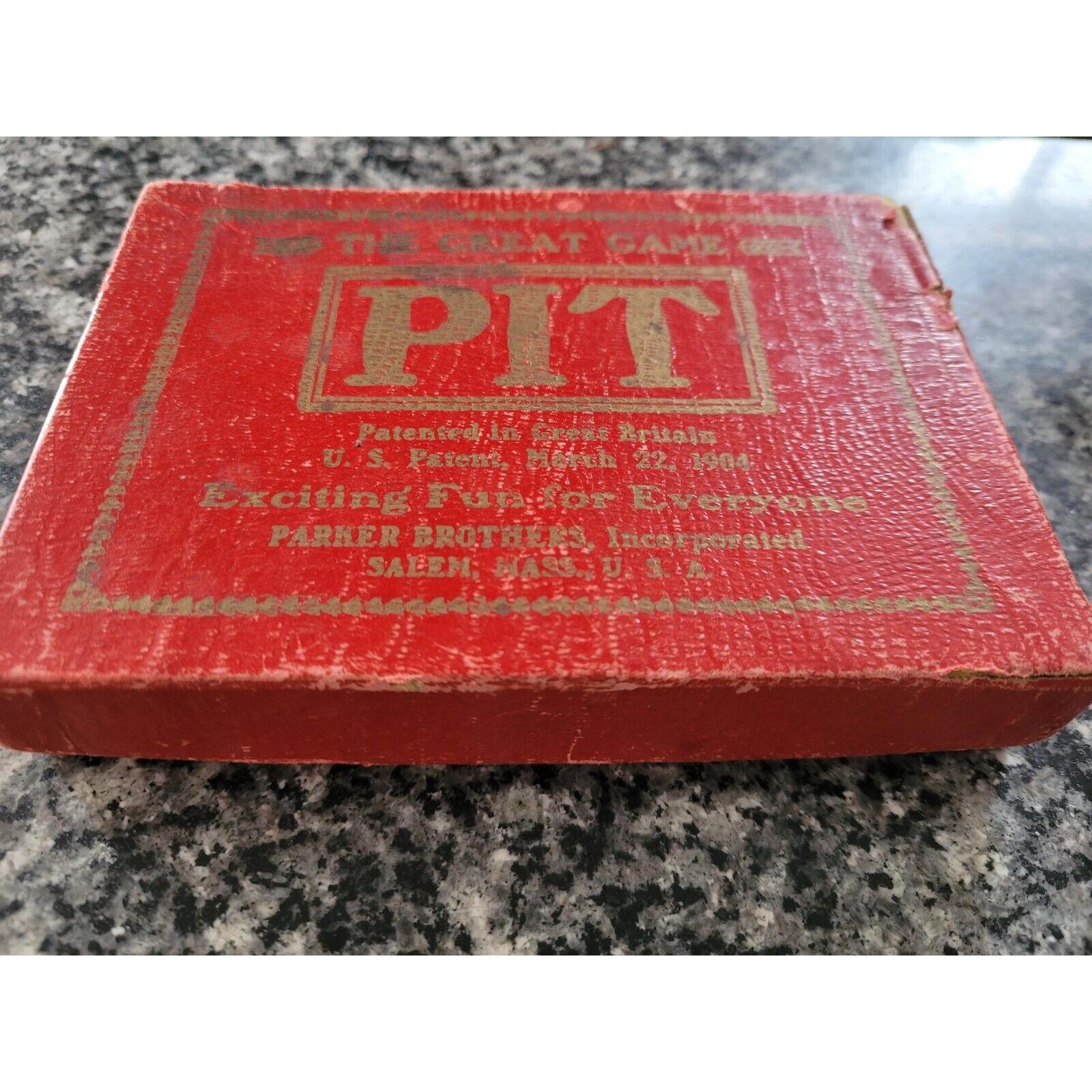 Antique Pit Card Game 1904 Bull and Bear Edition COMPLETE Parker ...