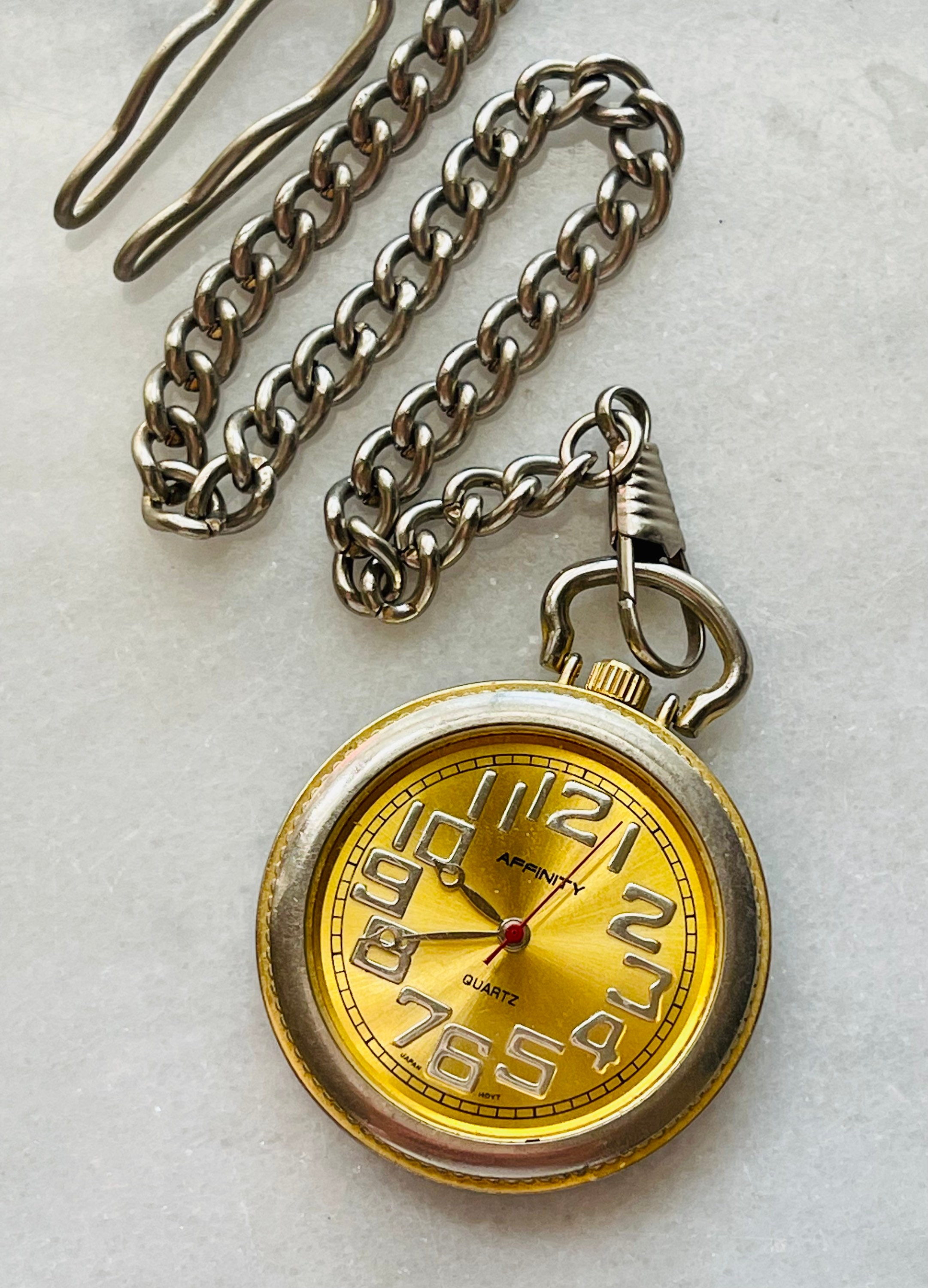 Geneva Quartz Pocket Watch for sale | Only 3 left at -75%
