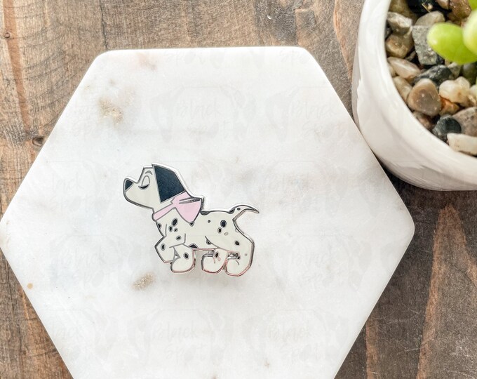 Dalmatian Enamel Pin | Dalmatian Puppy Enamel Pin | Dog Enamel Pin ...