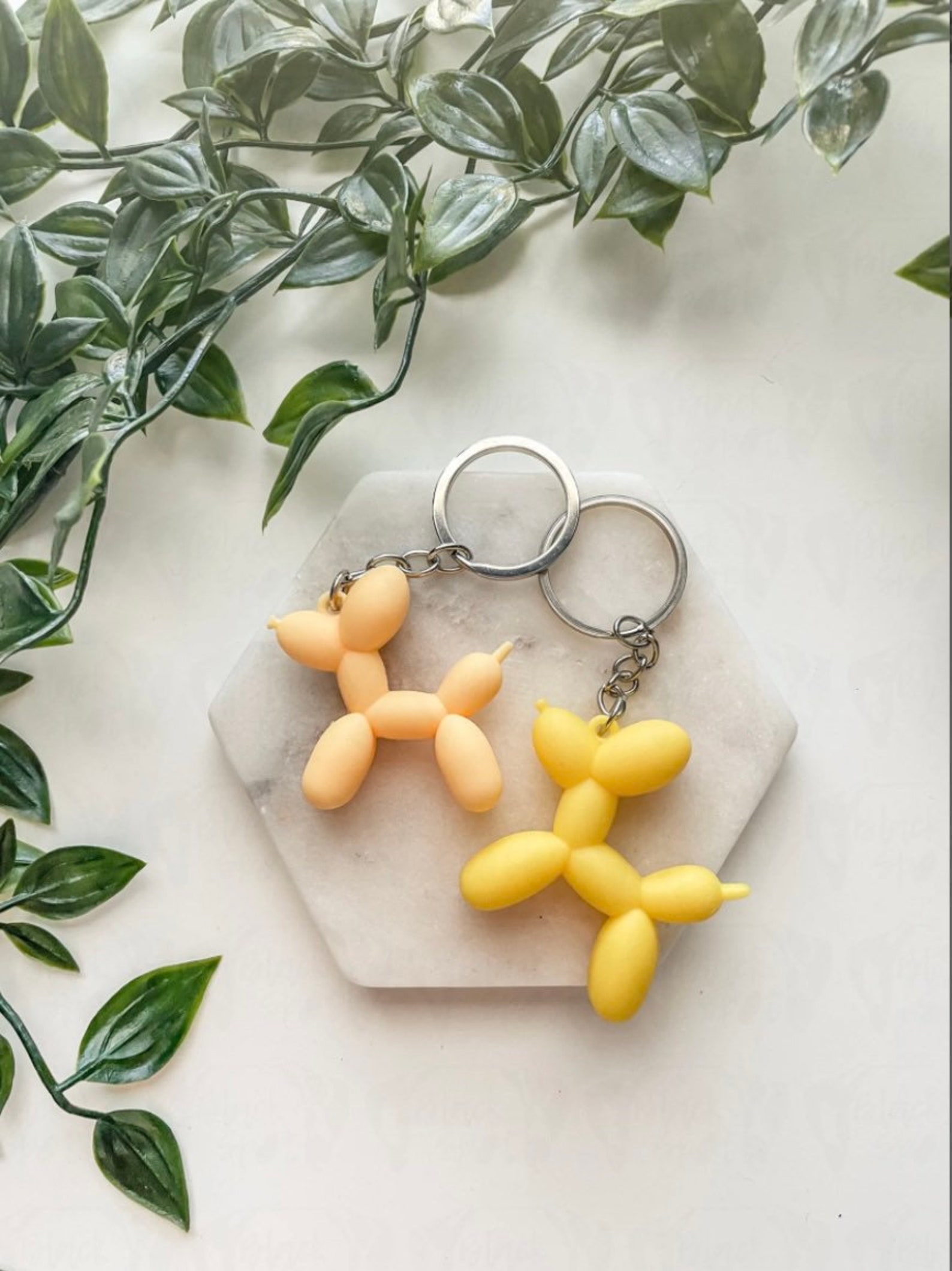 Balloon Dog Keychain Balloon Dog Balloon Animal Animal - Etsy UK