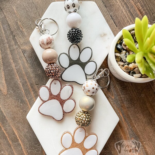Dog Keychain - Etsy