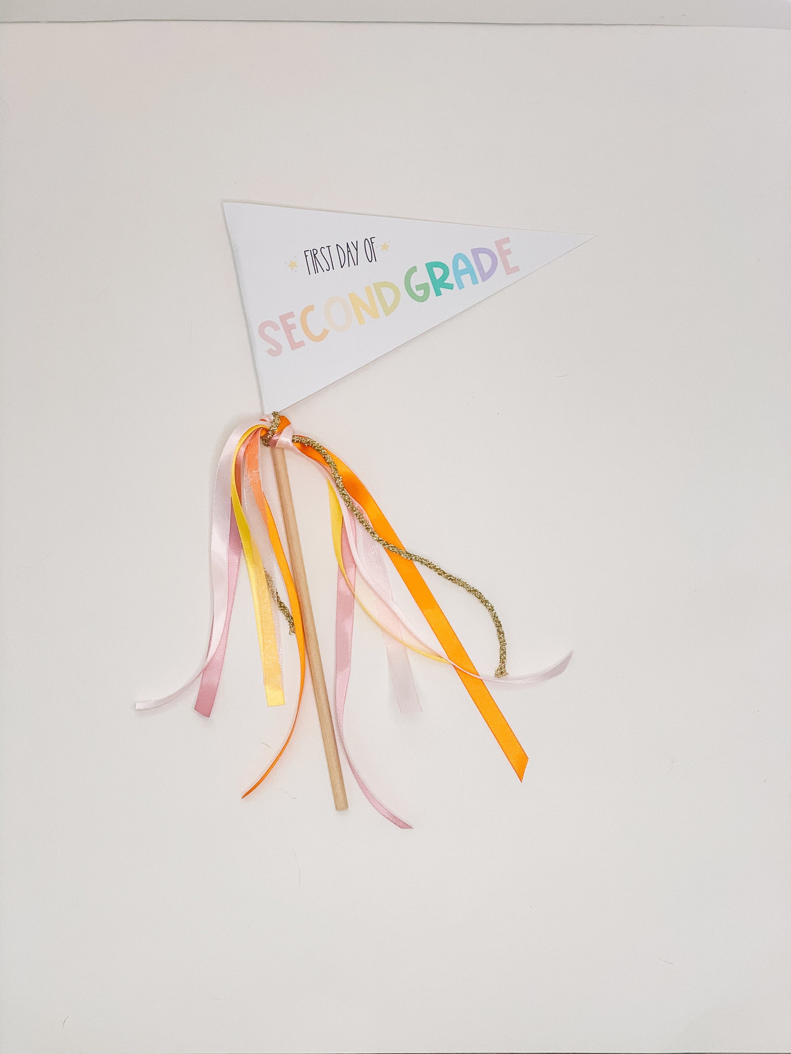 1st Day of School Pennant Flag First Day of School Pennant Flag First ...