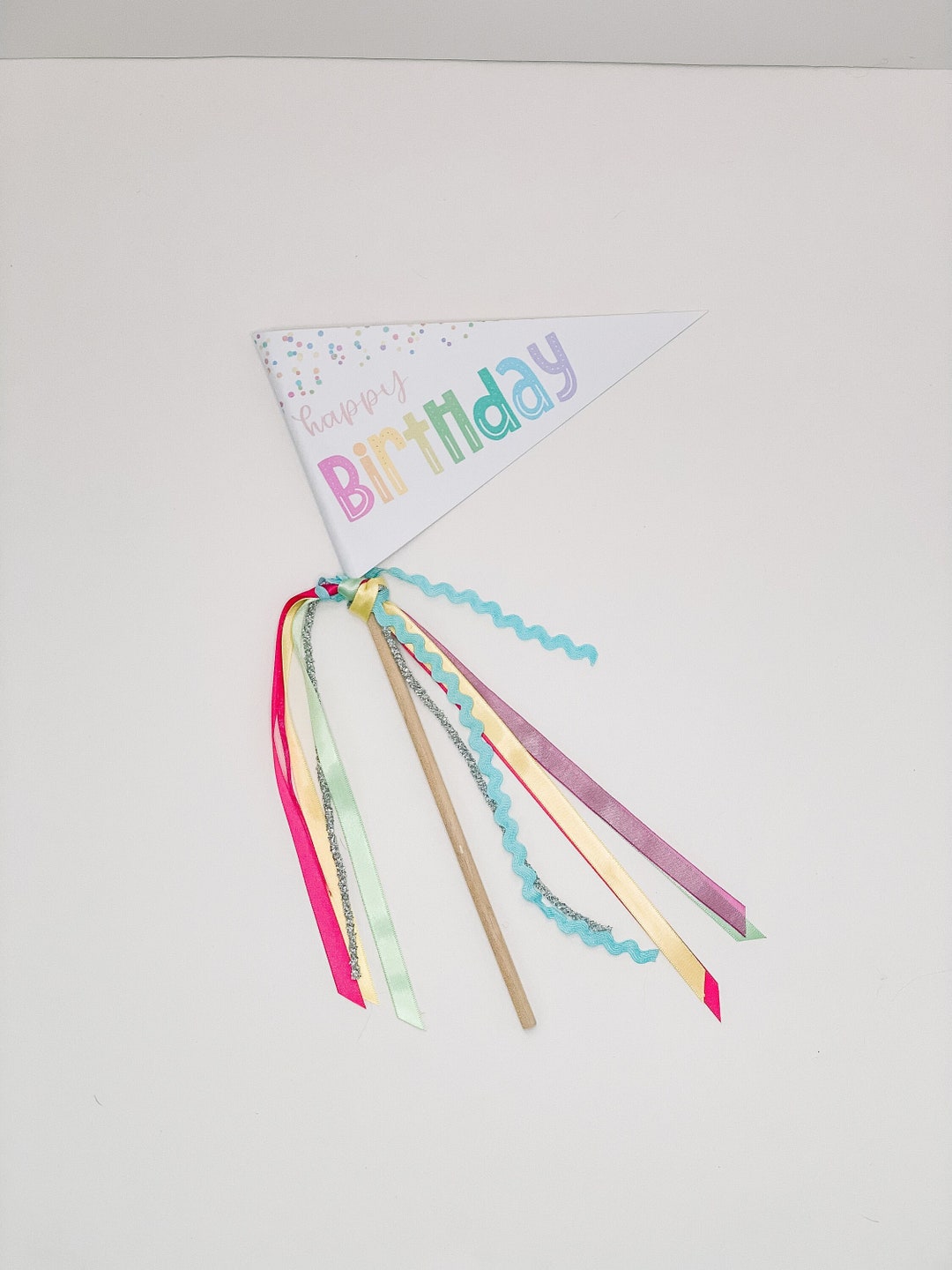 Birthday Celebration Flag, Birthday Pennant Flag, Birthday Banner ...