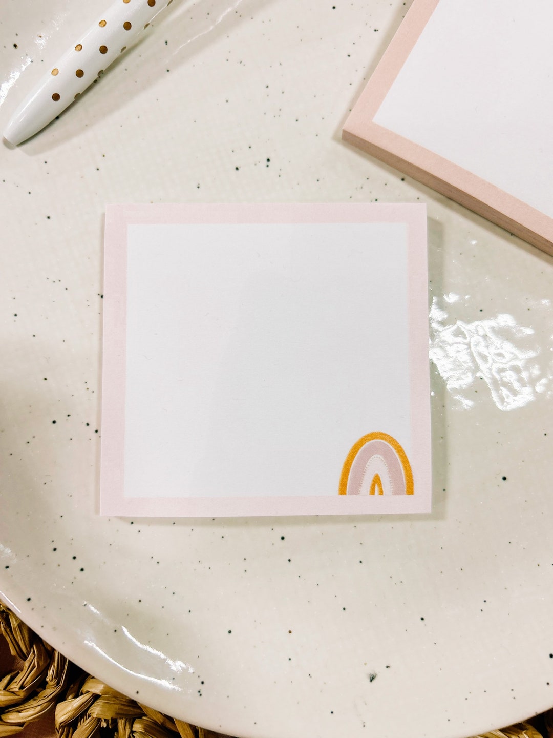 Cute Sticky Notes, Post It Notes, Mini Notepad, Personalized Notepad ...