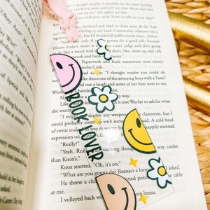 Retro Happy Face Bookmark Smile Face Bookmark Retro Happy Face ...