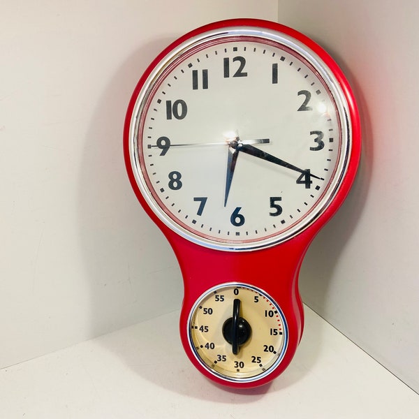 Kitchen Wall Clock - Etsy