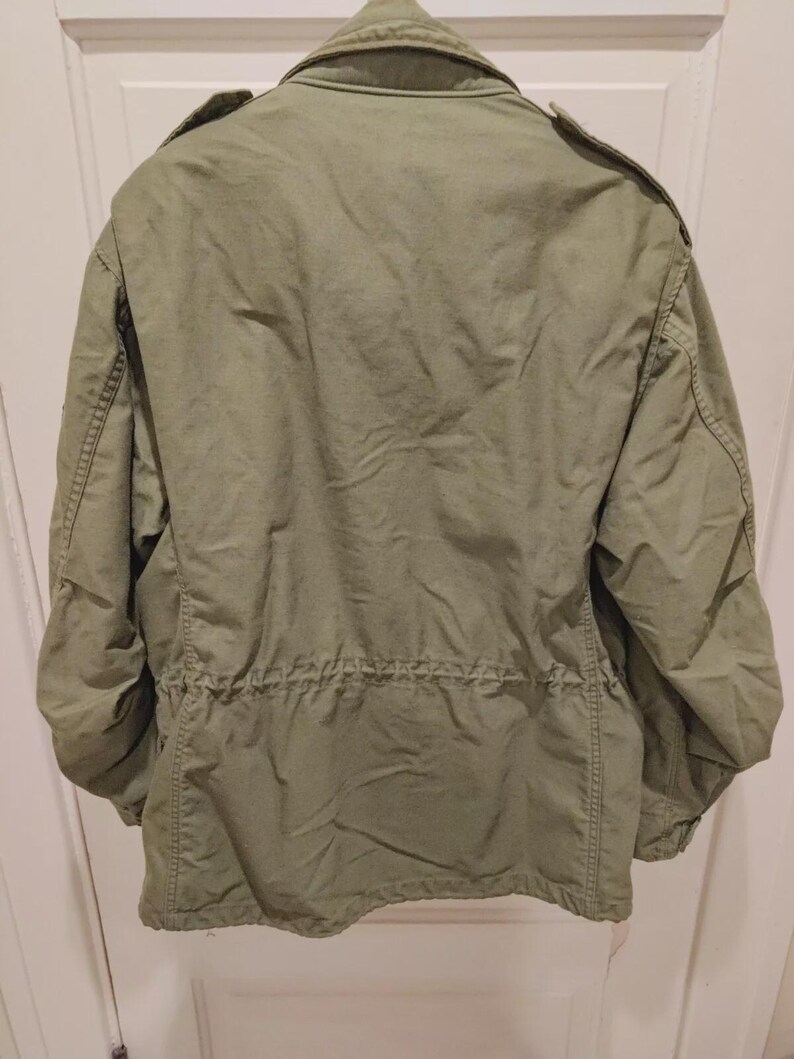 Og 107 USAF Od M65 Cold Weather Field Jacket 1972 Vietnam Era Air Force Us Military Coat Medium ...
