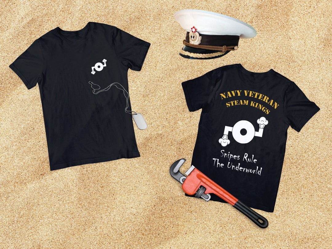 Boiler Tech Tee, Navy Veteran, Gift for Boiler Tech, Snipe Kings Rule ...