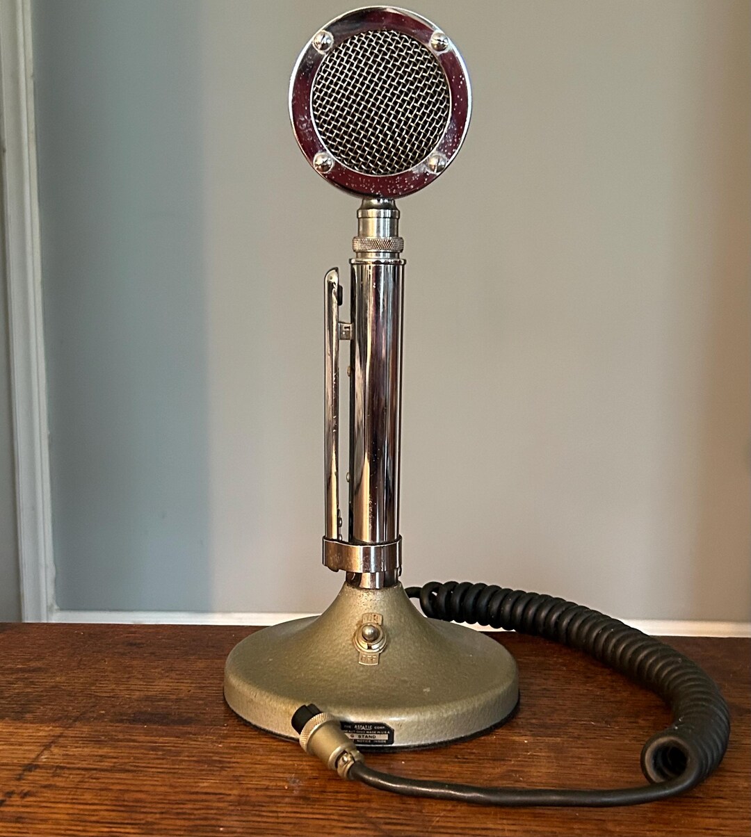The Astatic Model No. D-104 Lollipop Microphone With G Stand - Etsy