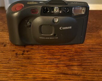 Vintage Canon Sure Shot Tele 80 35mm Point and Shoot Film Camera Tested ...
