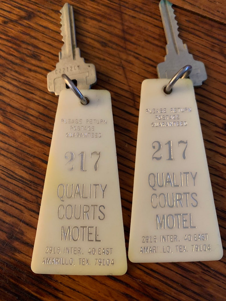 Vintage Hotel Keychains and Keys - Etsy